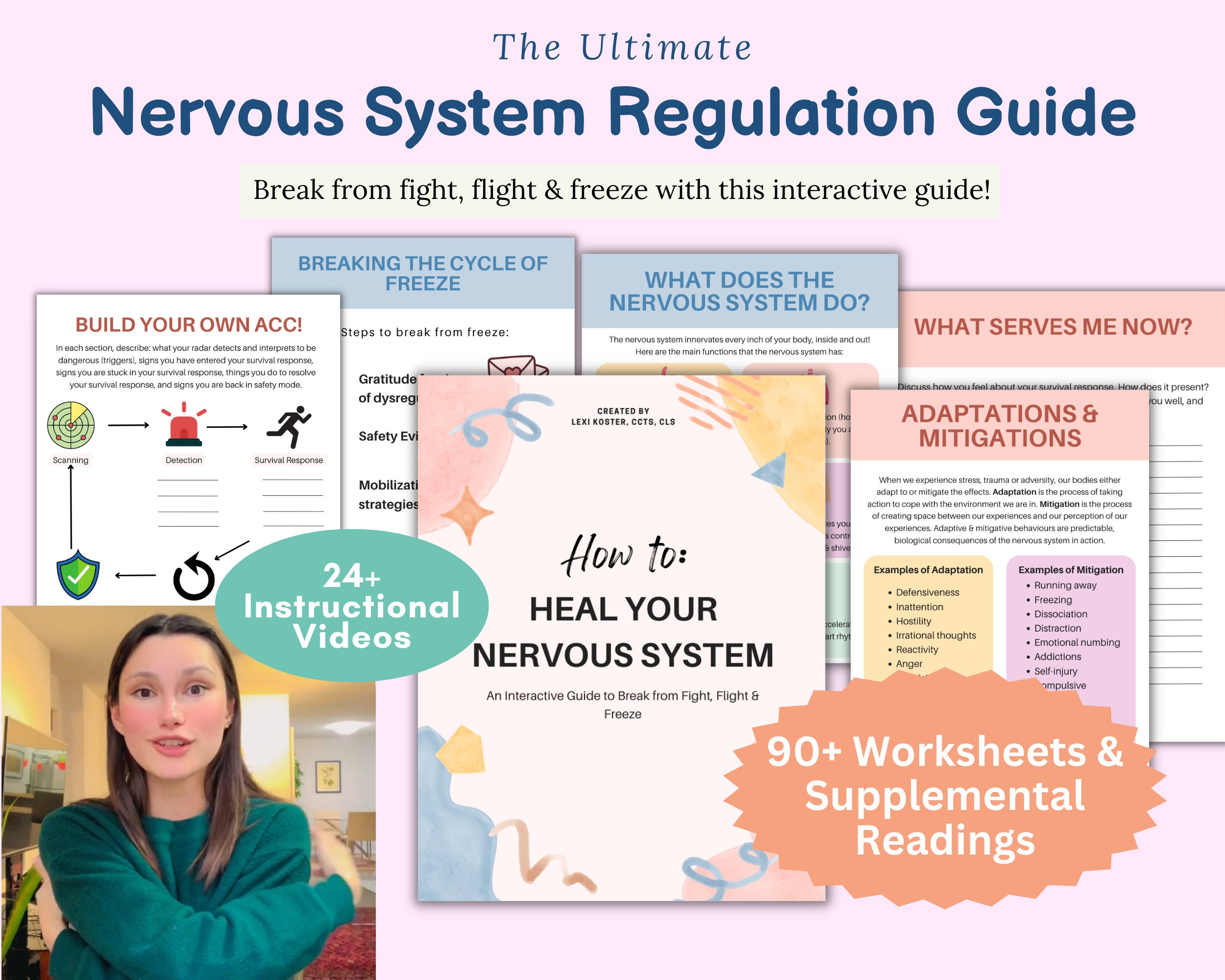 Polyvagal Theory Bundle | Vagus Nerve Stimulation, Window of Tolerance ...