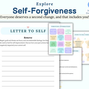 Self Esteem Worksheet Bundle | Confidence Worksheets, Self Worth ...