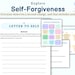 Self Esteem Worksheet Bundle Confidence Worksheets, Self Worth Journal ...