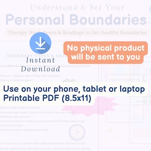 Personal Boundaries Worksheets, Therapy Worksheets, SEL, Social ...