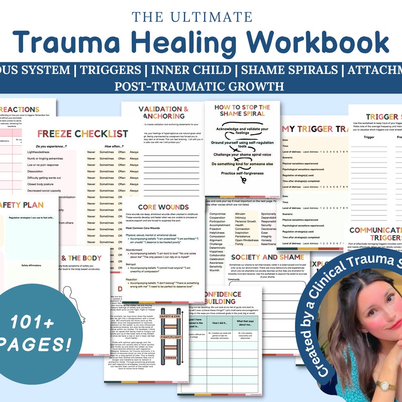Trauma Workbook - Etsy
