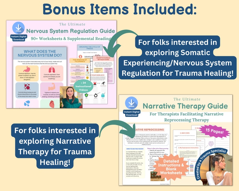 Trauma and Memory, Somatic Therapy, Trauma Worksheets, Nervous System ...
