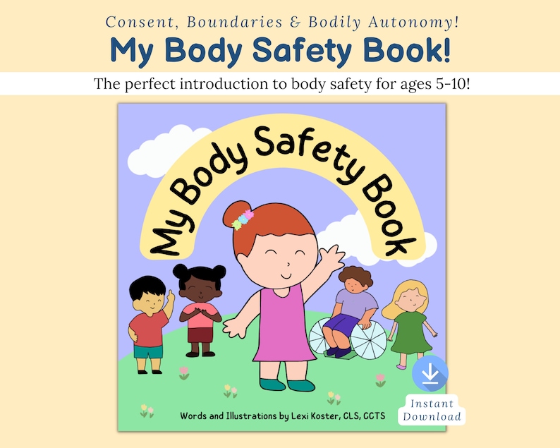 Body Safety Book for Kids, Consent, Boundaries for Kids, Social ...