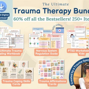 Trauma Bundle, Trauma Healing, PTSD, CPTSD, Somatic Therapy, Ptsd ...