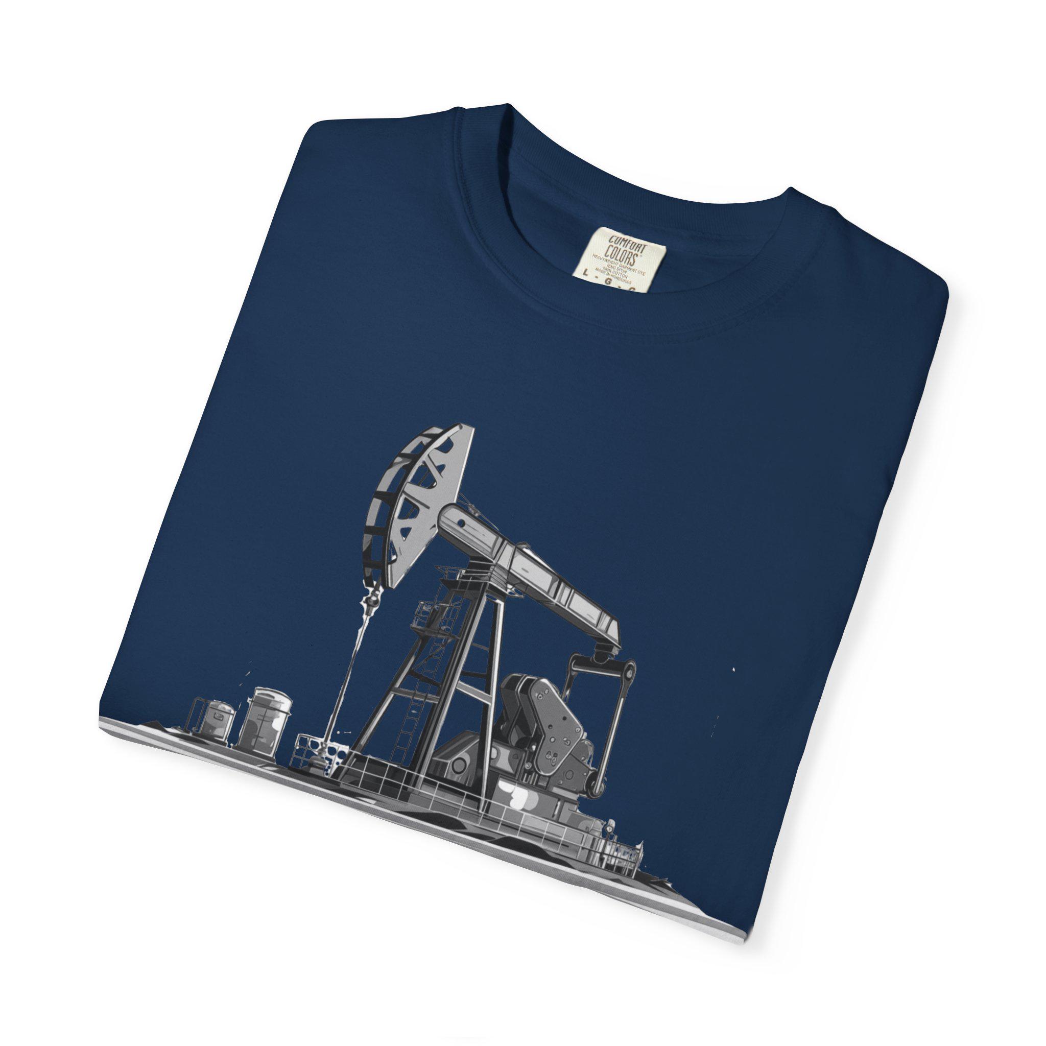 Drill Baby Drill Shirt Oilfield Tee Oil Rig Worker Shirt Comfort Colors ...