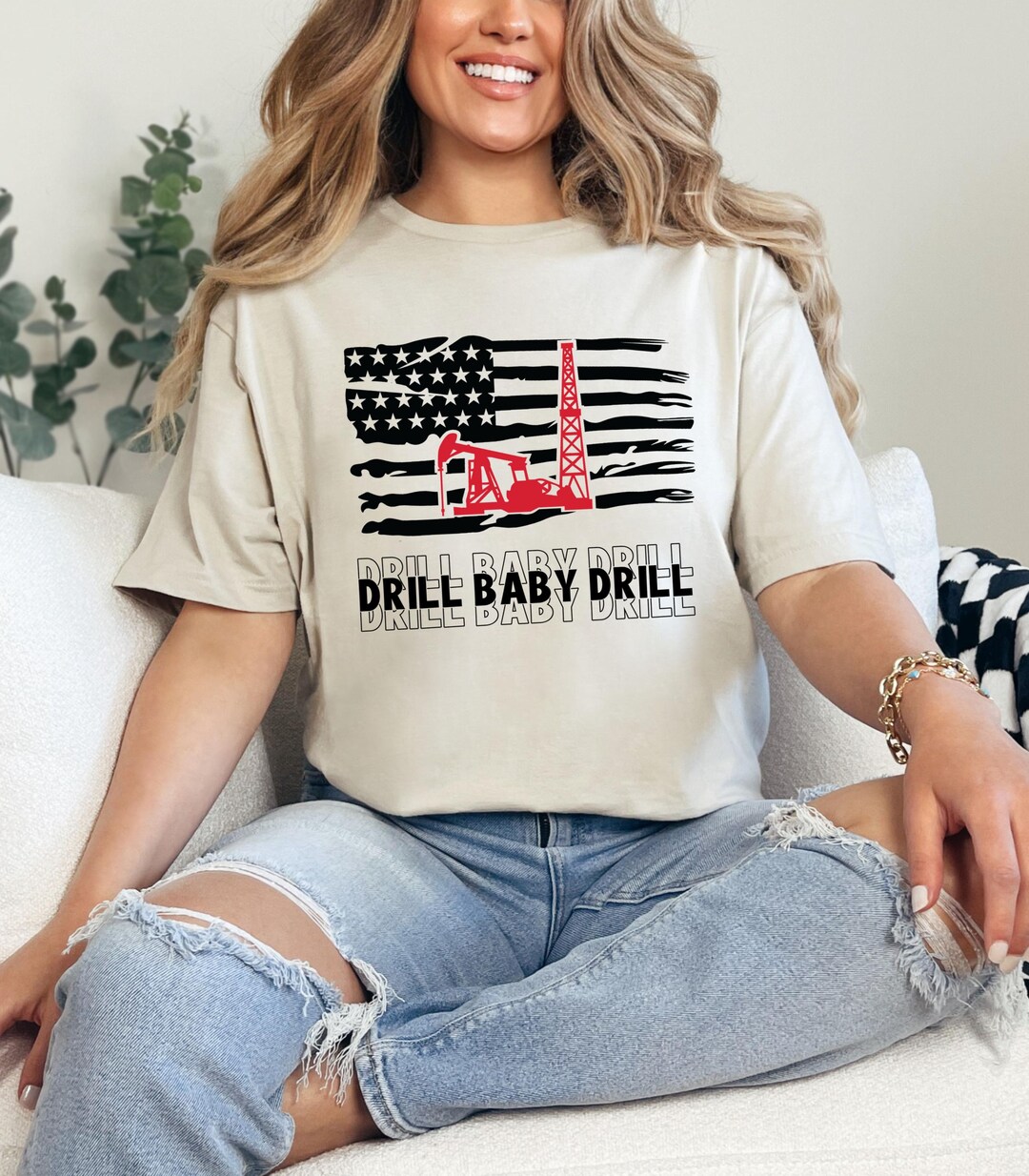 2024 Election Oilfield Worker Tee for Petroleum Engineers and Energy ...