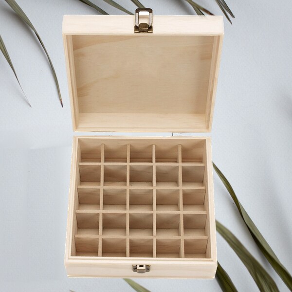 Essential Oils Box - Etsy