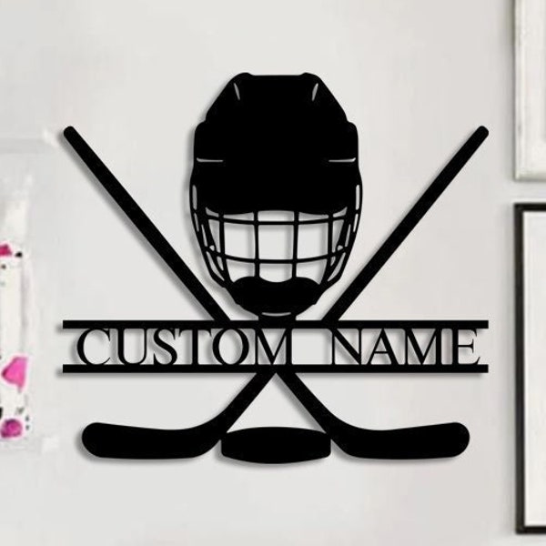 Hockey Sign - Etsy