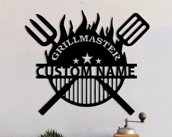 Good Eats Sign Personalized Cook Name Kitchen Decor Custom - Etsy