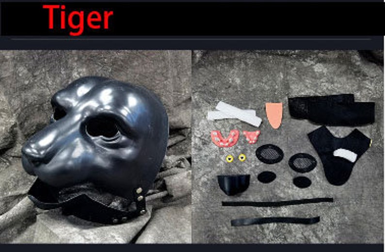 Fursuit Tiger Head Base Tiger Cosplay Head Base Tiger Head - Etsy Australia