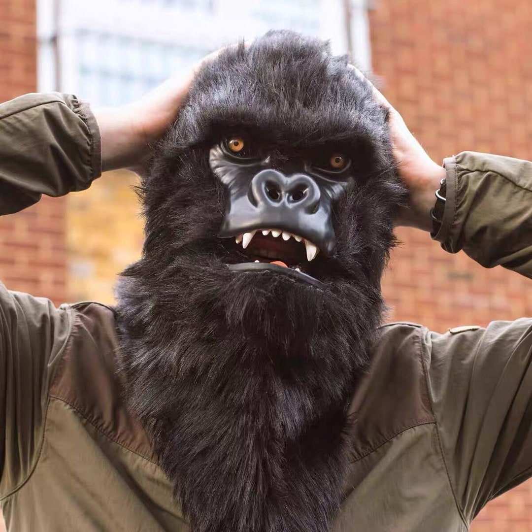 Fursuit Gorilla Head Cosplay Furry Gorilla Head Gorilla - Etsy New Zealand