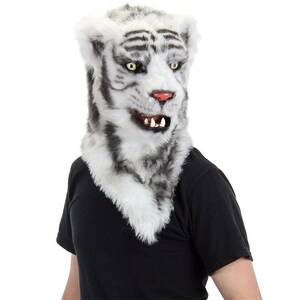 White Tiger Furry Full Suit With Head Tail Clothes and Paw - Etsy Canada