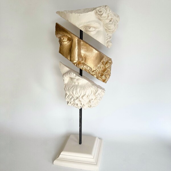 Face Bust Statue God - Etsy