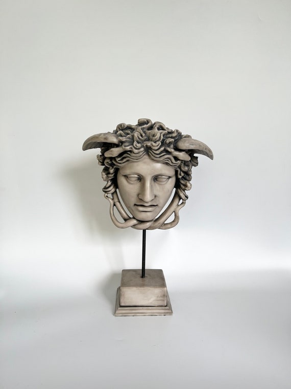 Medusa Head Statue