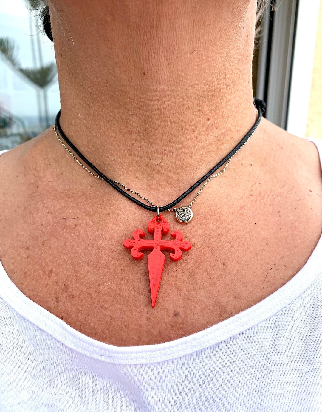 Cross of St James, Camino De Santiago, Saint Jacques Pendant, Charm ...