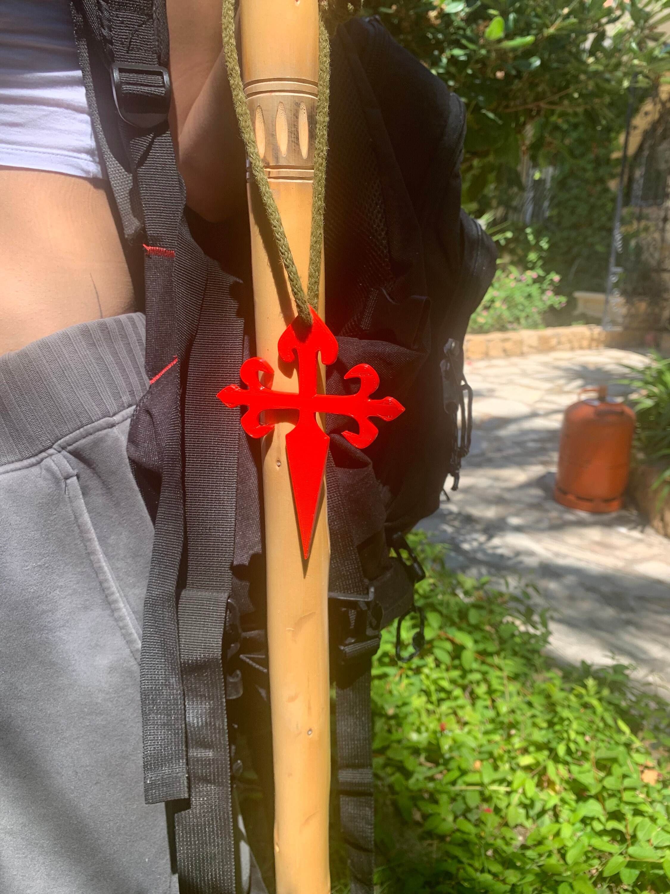 Camino De Santiago Cross Walking Stick Camino De Santiago - Etsy Australia