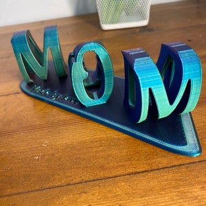 Flip Text Names-custom 3D Personalized Name -name Gift- Sign- Desk Name ...