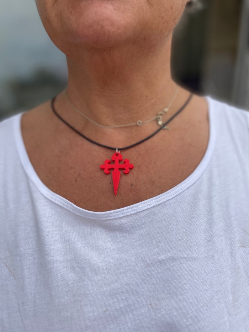Cross of St James, Camino De Santiago, Saint Jacques Pendant, Charm ...