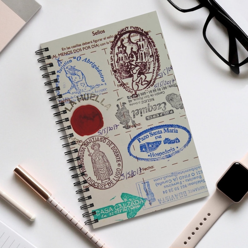 Camino De Santiago Spiral Notebook Your Way Journal Great - Etsy