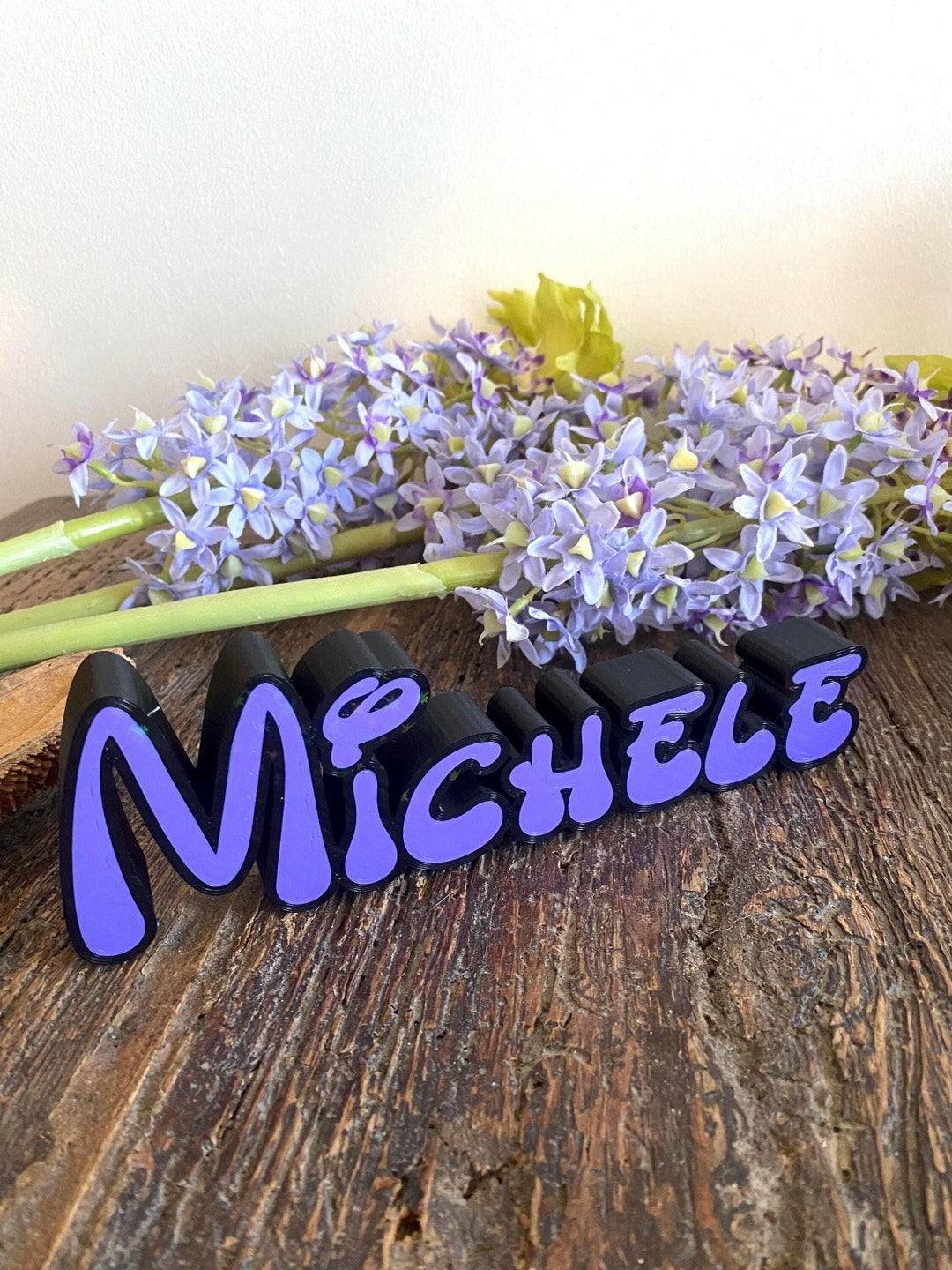 Holographic Desk Name Sign – Custom Teacher Gift, PLA Name Plate - Etsy
