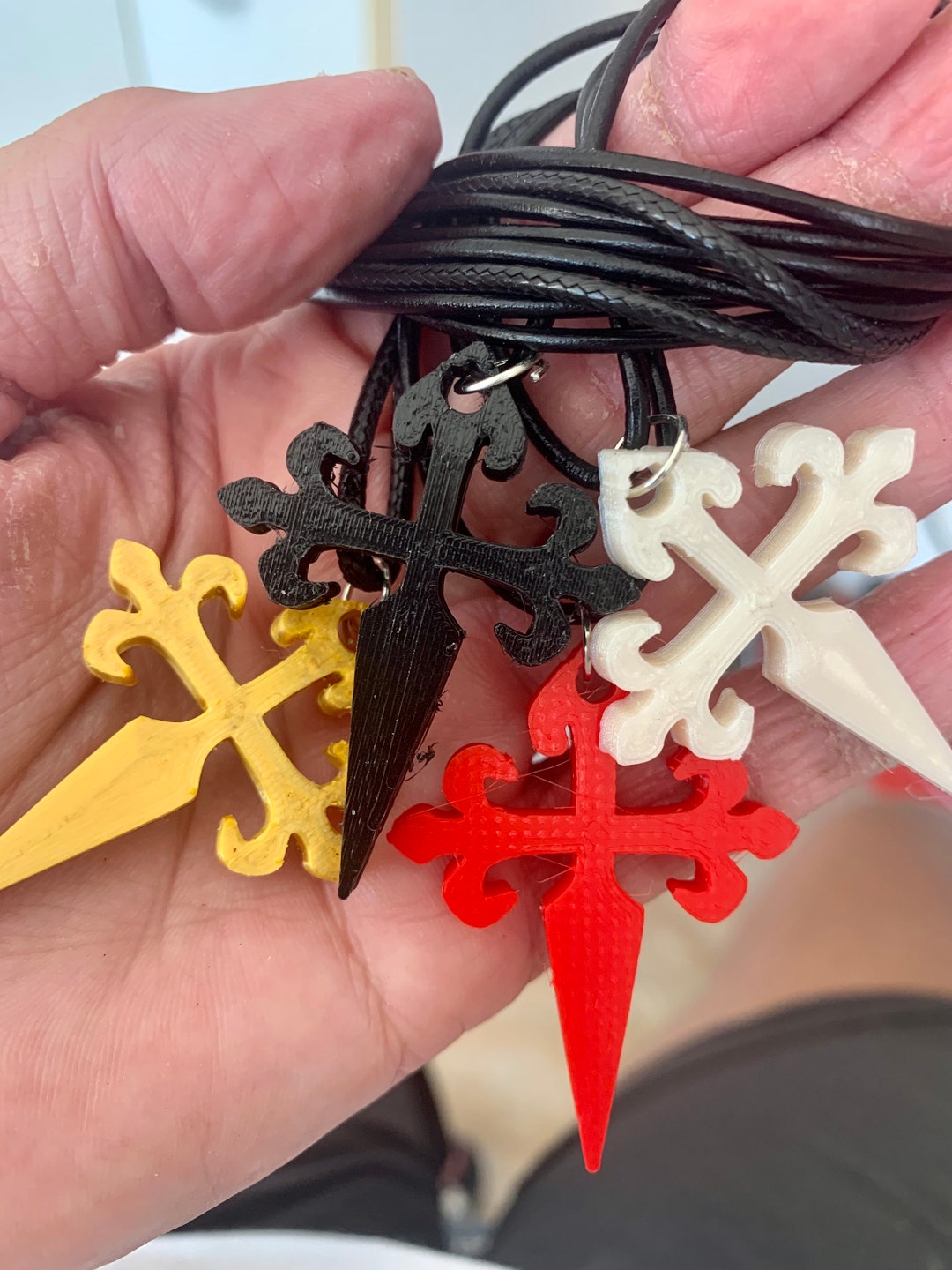 Cross of St James Camino De Santiago Saint Jacques Pendant - Etsy