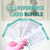 Nursing Reference Card Bundle Perfect Gift for Nursing Students and New ...