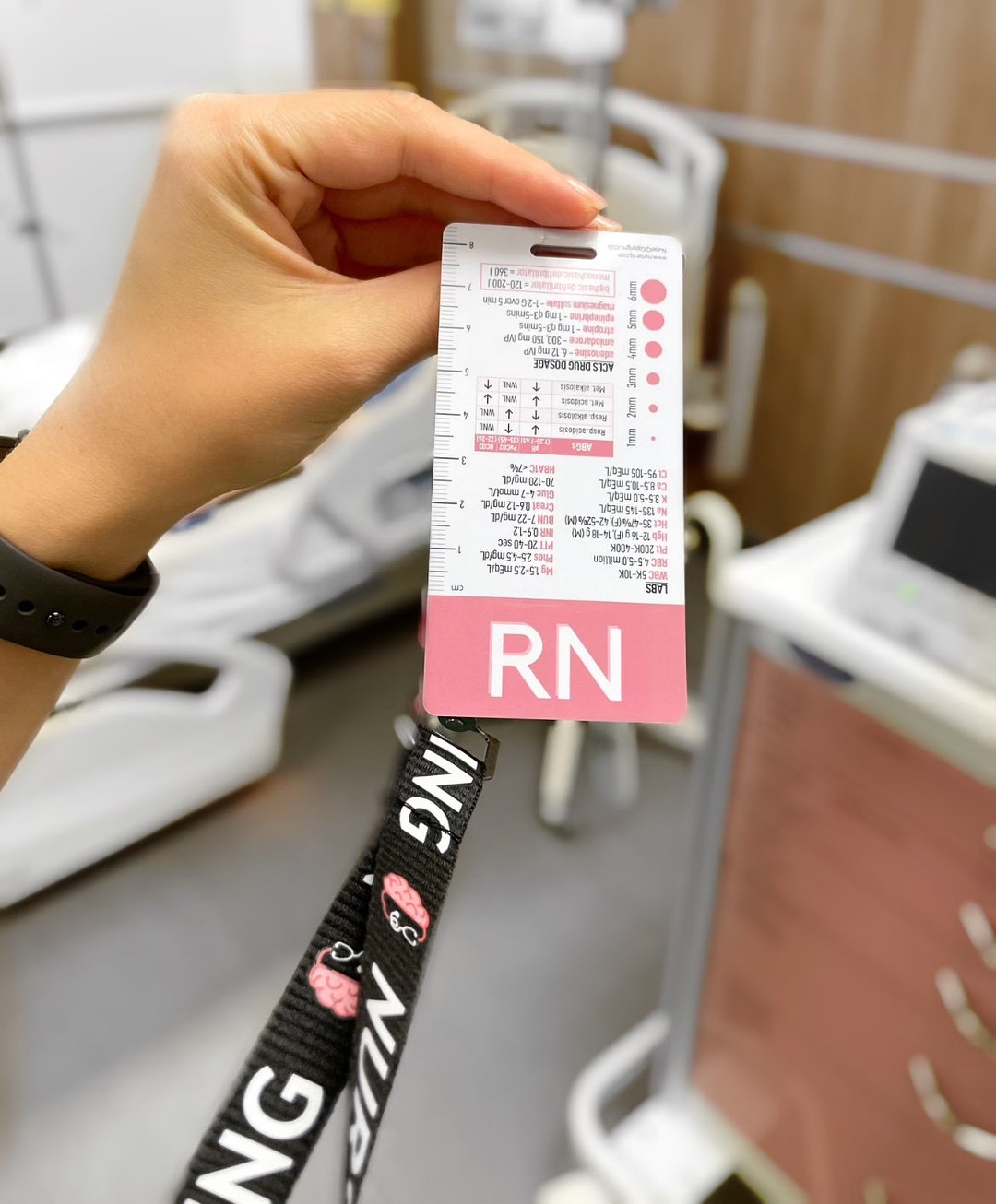 RN Designation Badge - Registered Nurse Badge Buddy for Nurses, Attach ...