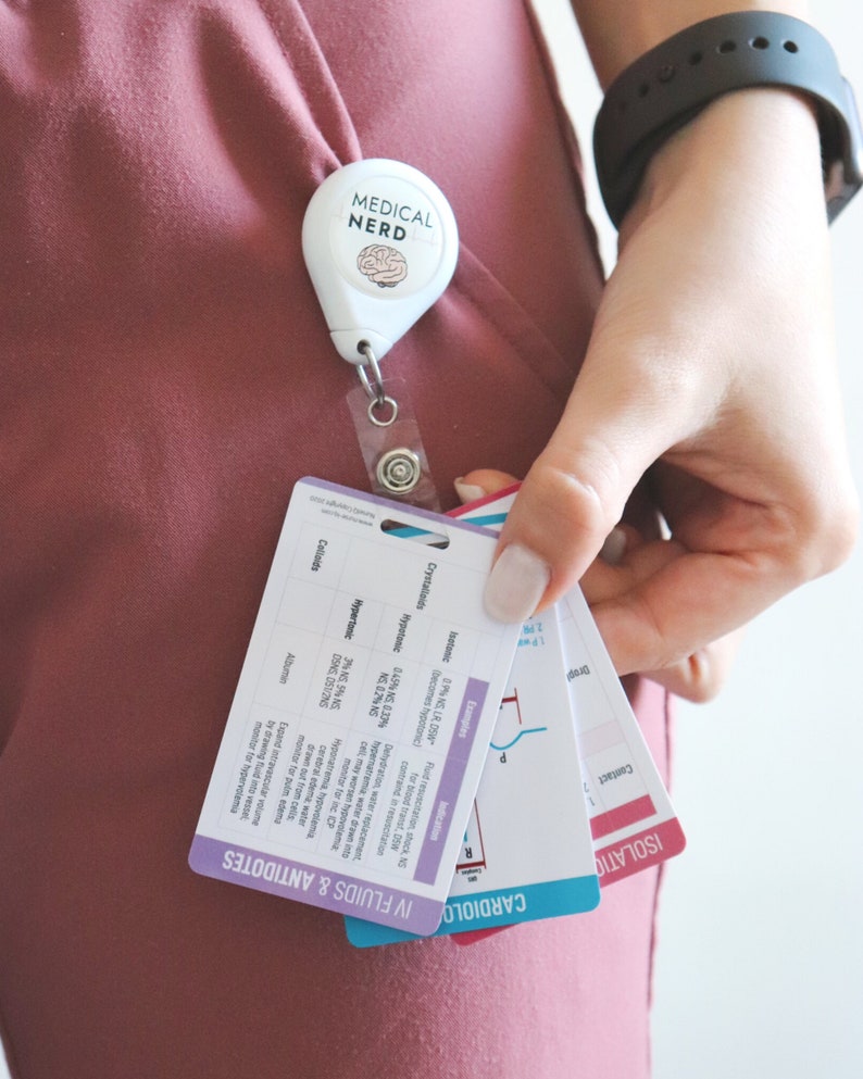 Nursing Reference Card Bundle Perfect Gift for Nursing - Etsy