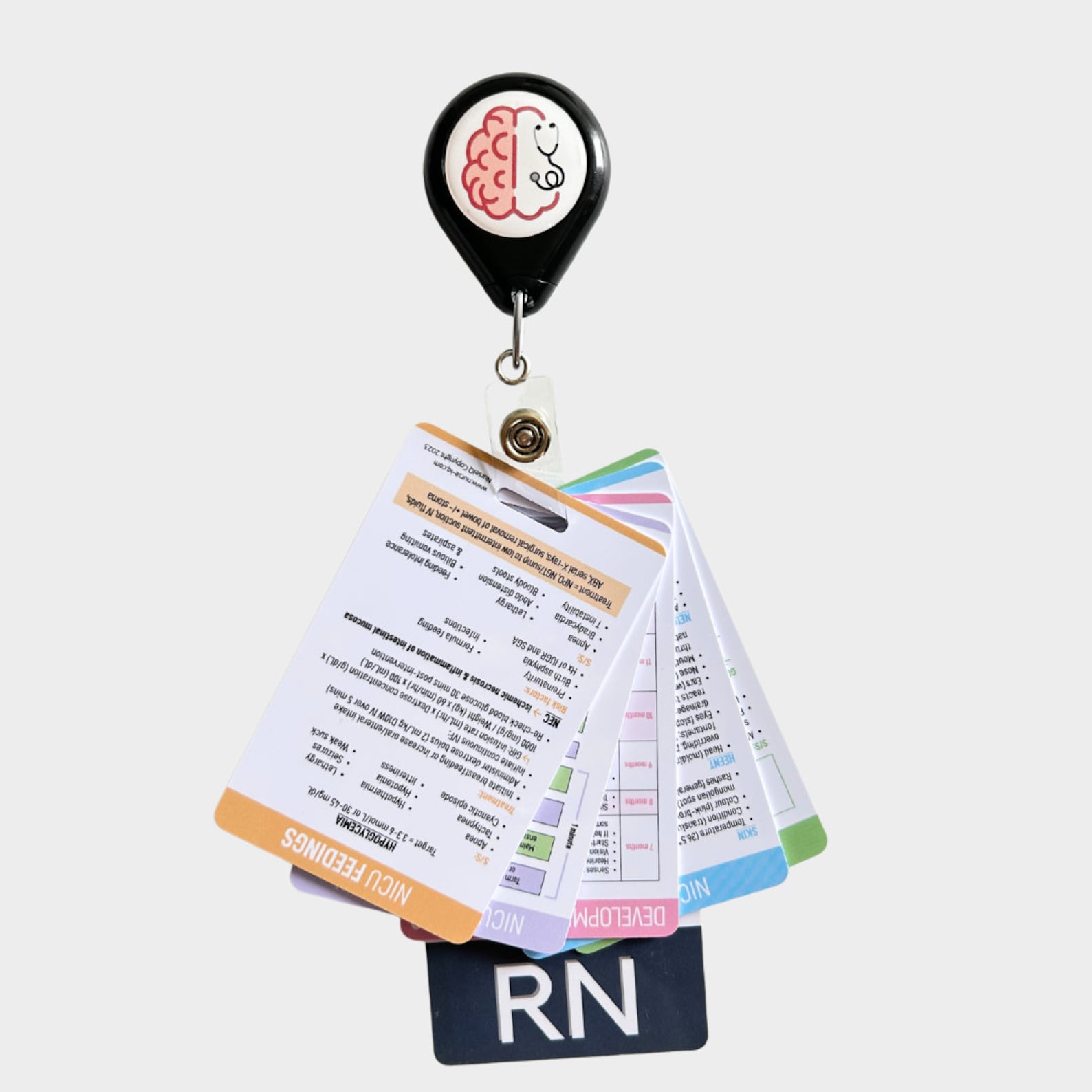 Neonatal Intensive Care Unit (NICU Nurse) Reference Card Bundle for ...