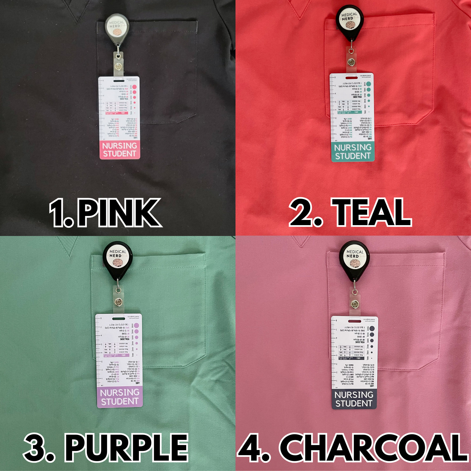 Nursing Student Designation Badge Badge Buddy for Student Nurses ...