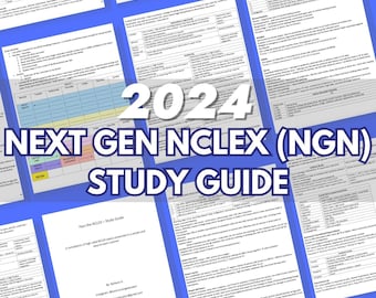 Next Gen NCLEX Study Guide 2024, Ultimate NCLEX Study Guide for the New Nclex, Rn, Rpn, Lpn, Lvn ...