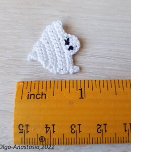 Ghost Crochet Pattern: Irish Lace Motif, Easy Tutorial (PDF) - Etsy
