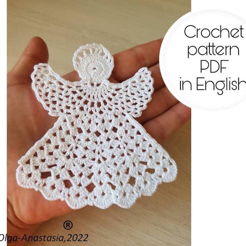 Tatting Pattern Angel - Etsy