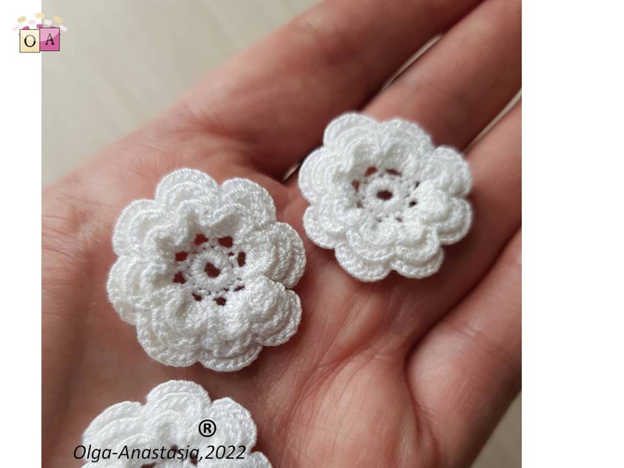 Crochet Rose Pattern: Irish Lace Motif, Victorian Style (PDF Pattern ...