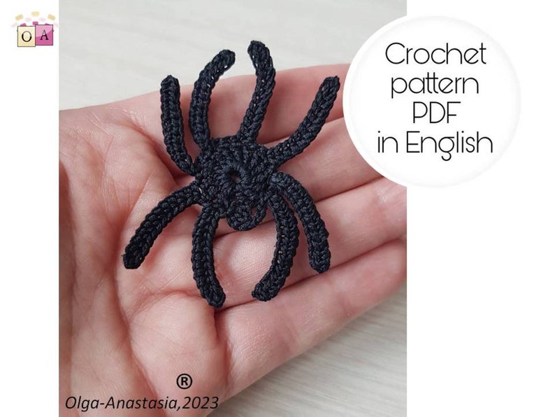 Spider Crochet Pattern easy Crochet Pattern Detailed - Etsy