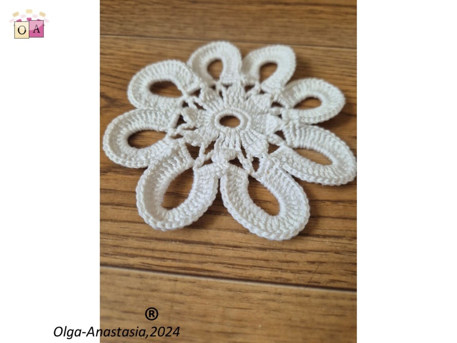 Daisy Crochet Pattern: 3D Irish Lace Flower Motif (PDF Pattern) - Etsy