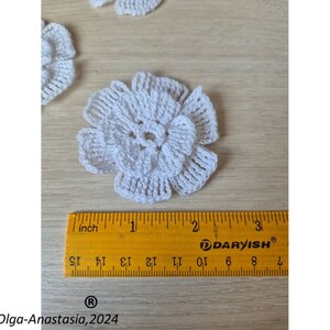 Irish Crochet Rose Pattern: Victorian Lace Motif (PDF Pattern) - Etsy