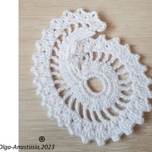 Bundle of 3 Antique Scrolls Motif Pattern for Irish Lace -crochet ...