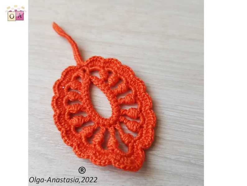 Irish Lace Crochet Leaf Pattern: Fall Applique Tutorial (PDF) - Etsy