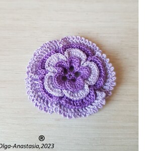 Irish Crochet Rose Pattern: Vintage Victorian Lace Motif (PDF Pattern ...