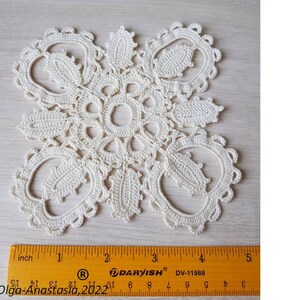 Granny Square Pattern- Easy Crochet Openwork Square- Tutorial- Step by ...