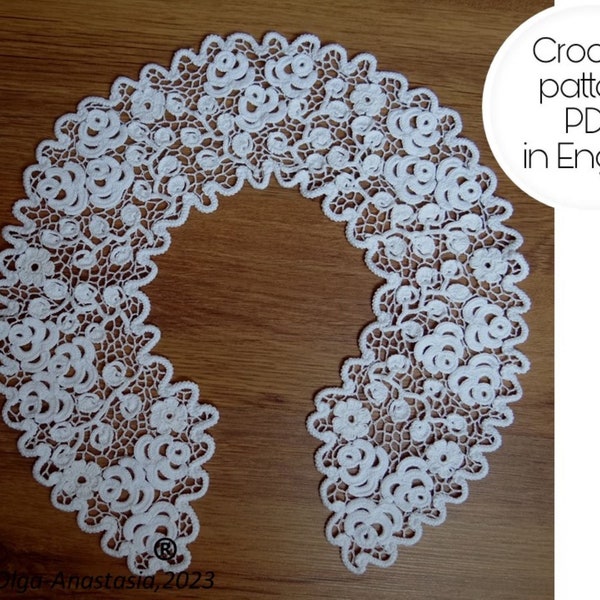 Lace Collar Pattern - Etsy