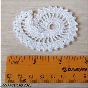 Bundle of 3 Antique Scrolls Motif Pattern for Irish Lace -crochet ...