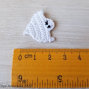 Ghost Crochet Pattern: Irish Lace Motif, Easy Tutorial (PDF) - Etsy
