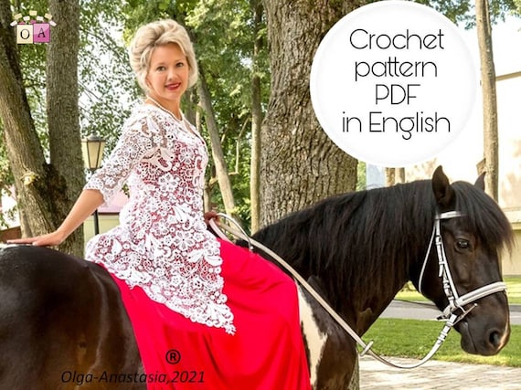 Irish Lace Cardigan Pattern Crochet Wedding Cardigan Wedding - Etsy