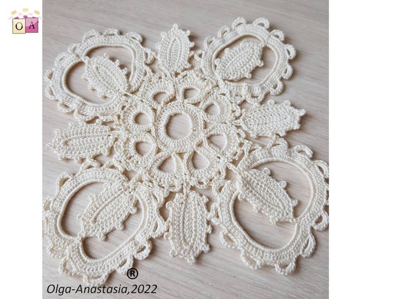 Granny Square Pattern Easy Crochet Openwork Square Tutorial - Etsy Canada