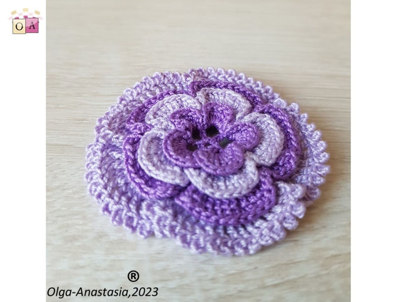 Irish Crochet Rose Pattern: Vintage Victorian Lace Motif (PDF Pattern ...