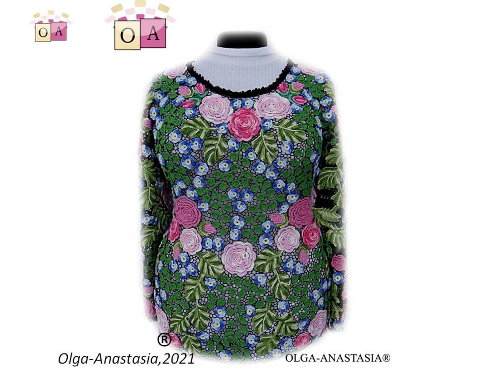 Crochet Pattern Lace Blouse Pattern Crochet Irish Lace . - Etsy