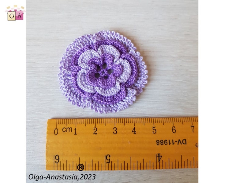 Irish Crochet Rose Pattern: Vintage Victorian Lace Motif (PDF Pattern ...