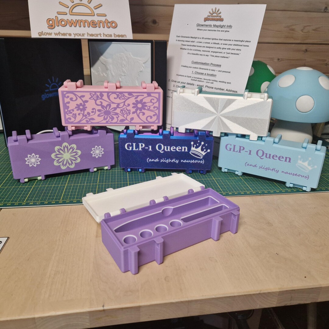 3D Printed Mounjaro / Wegovy Pen Storage Case: Wegovy/mounjaro Kwikpen ...